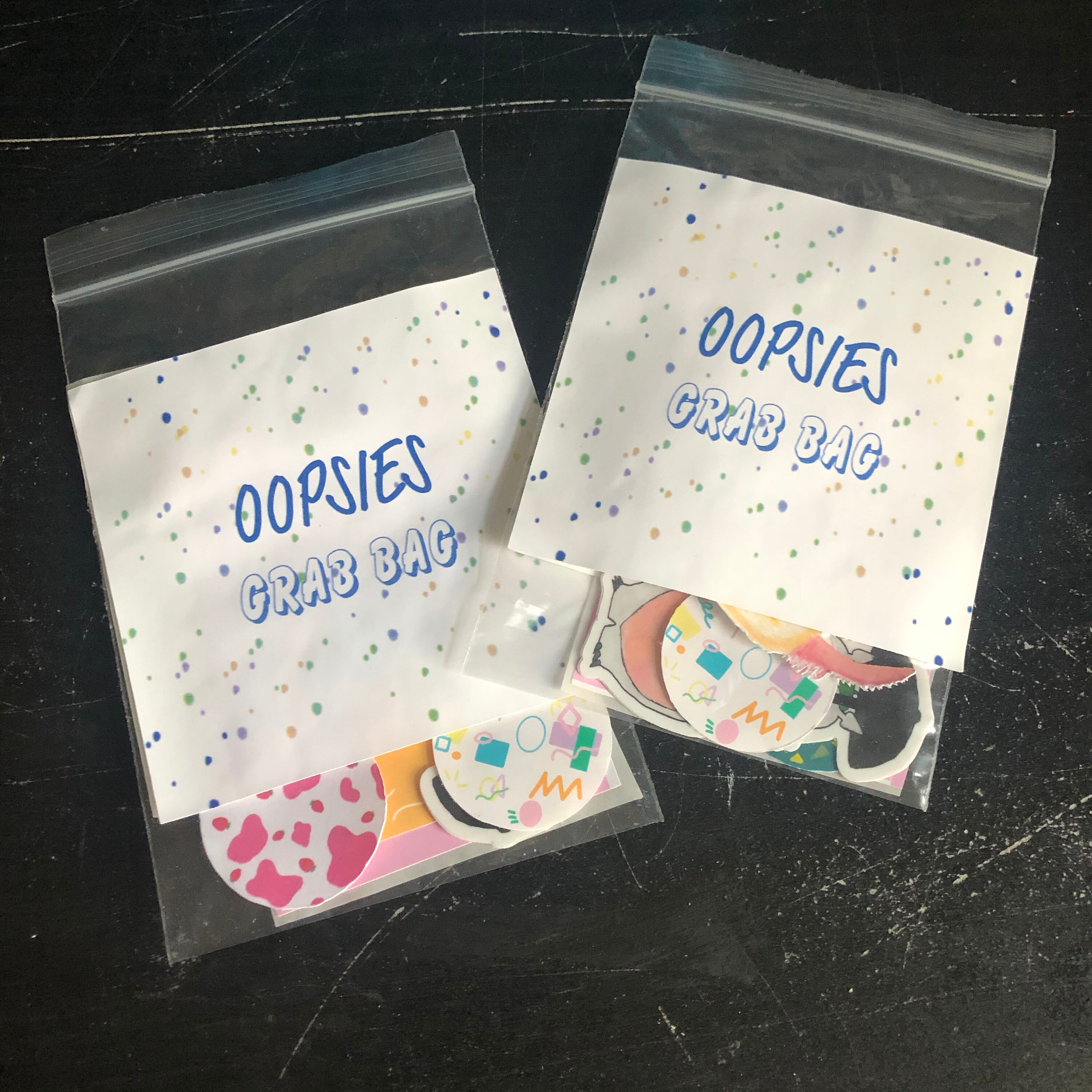 An OOPSIE Sticker Grab Bag - Etsy