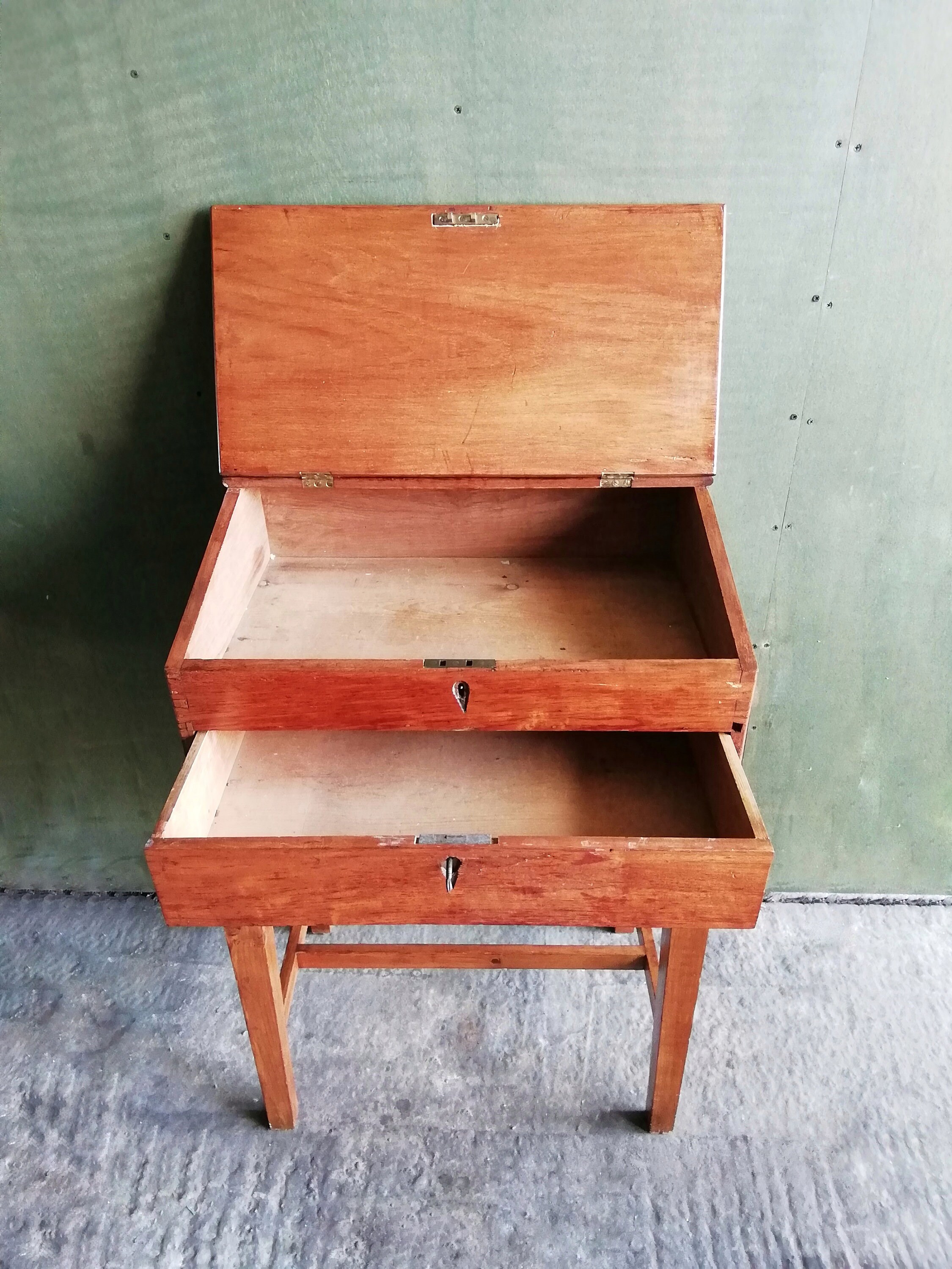 Antique 19thC Scribes desk Antique Pine and Oak scribes desk | Etsy