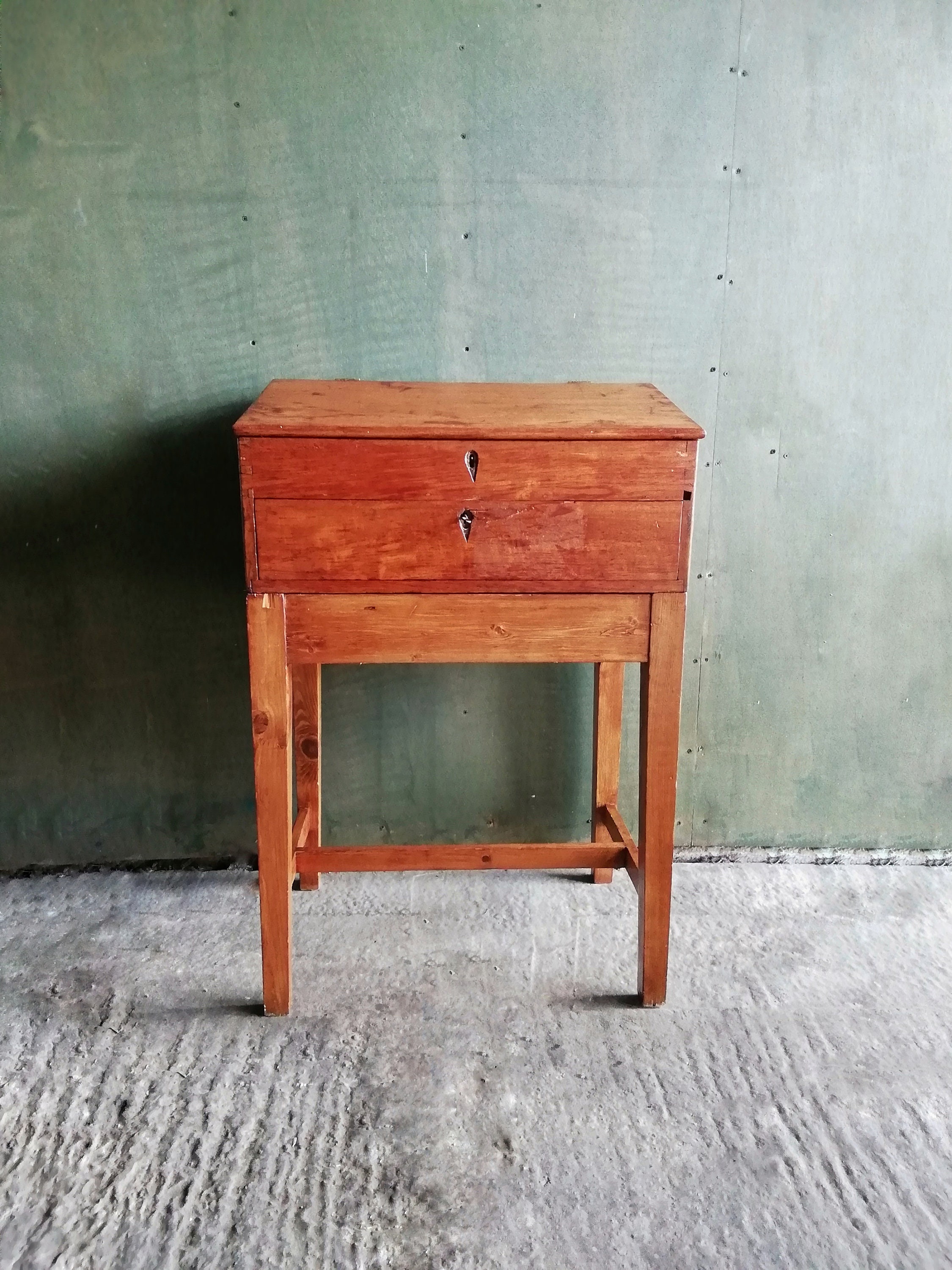 Antique 19thC Scribes desk Antique Pine and Oak scribes desk | Etsy