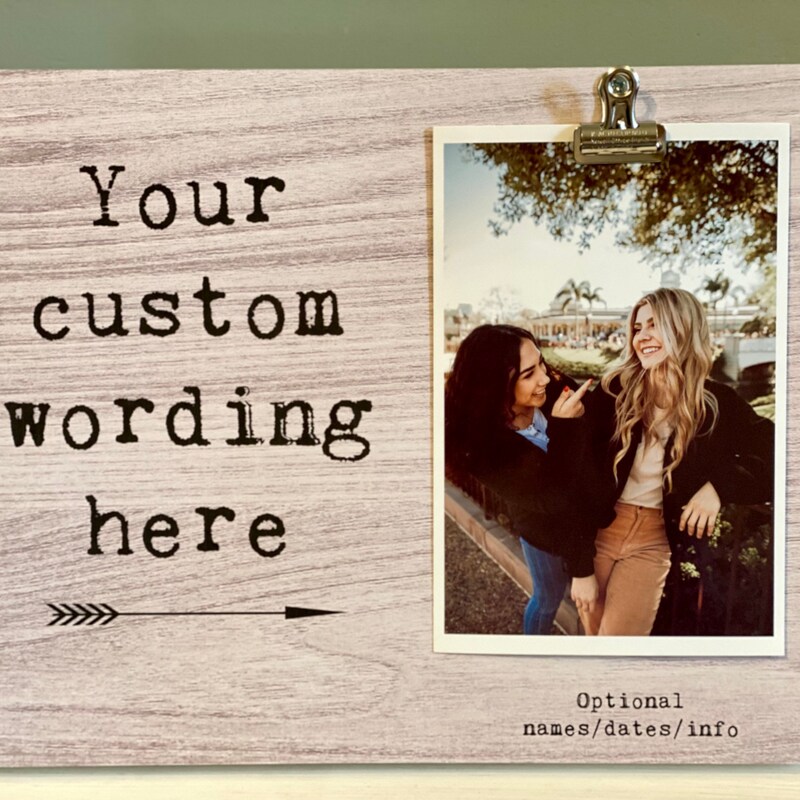 Custom Quote Frame - Etsy
