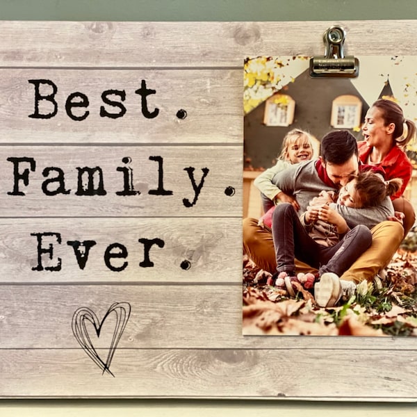 Family Picture Frame - Etsy