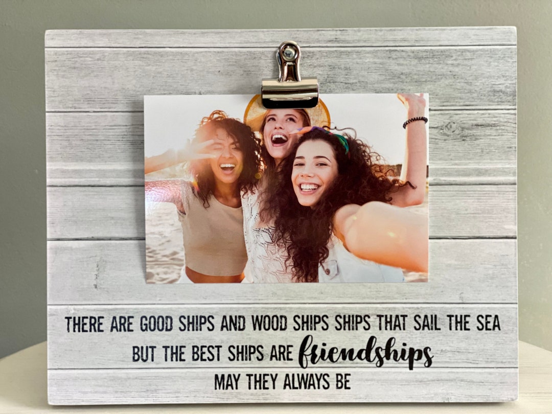 Good Ships and Wood Ships Horizontal | Gift Idea for Friend/bridesmaid ...