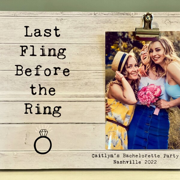 Bridal Party Frame - Etsy