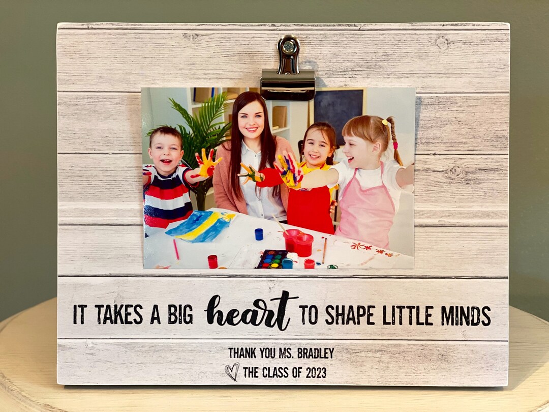 Personalized Gift for Teacher | Teacher Appreciation Picture Frame From ...