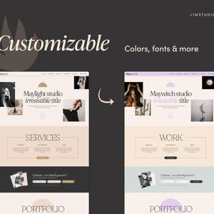 Aesthetic Wordpress One Page Template Kit Maylight - Minimal, Elegant ...