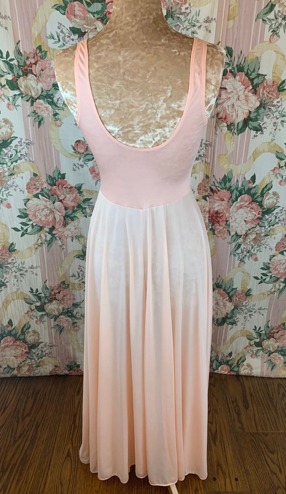 New~Shimmering Sands Peach Olga Nightgown - Gem