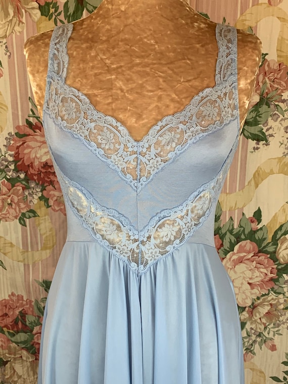 New~Snow Queen Blue Olga Nightgown - Gem