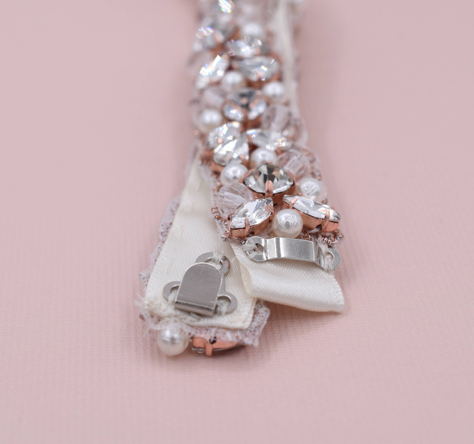 Rose Gold Bridal Belt Pearl Bridal Belt Bridal Belt Rose - Etsy