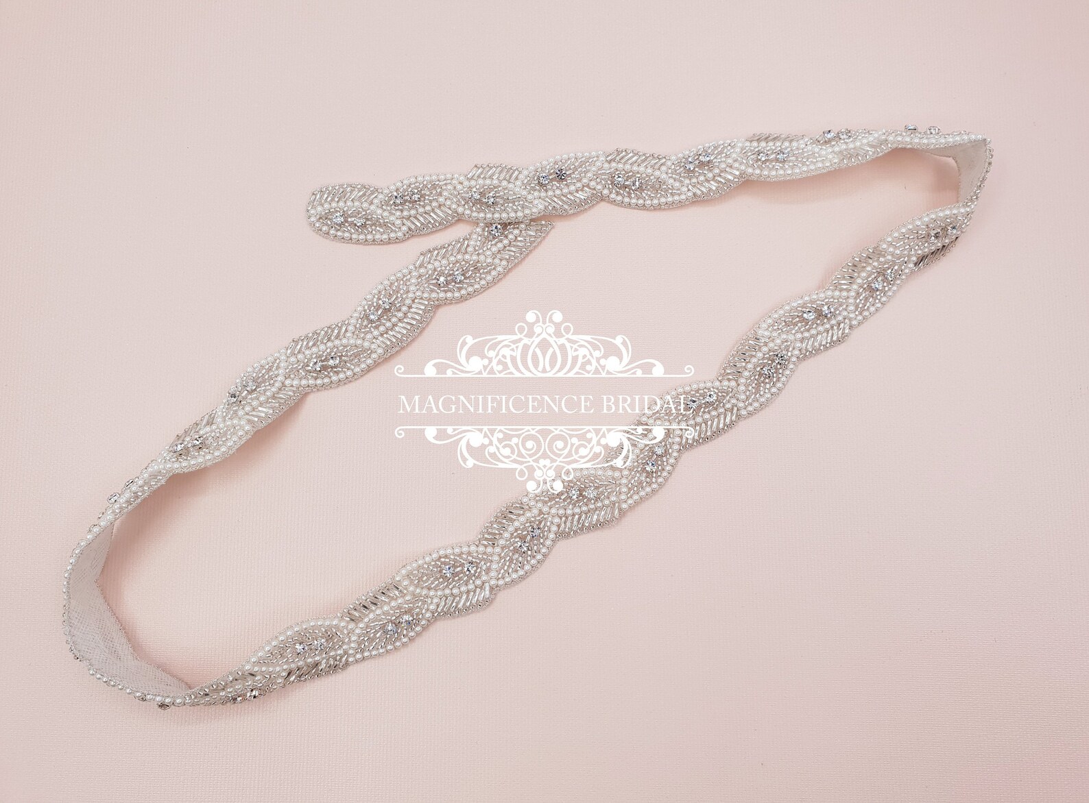 Leaf Belt Bridal Belt Pearl Belt Wedding Belt Leaves - Etsy