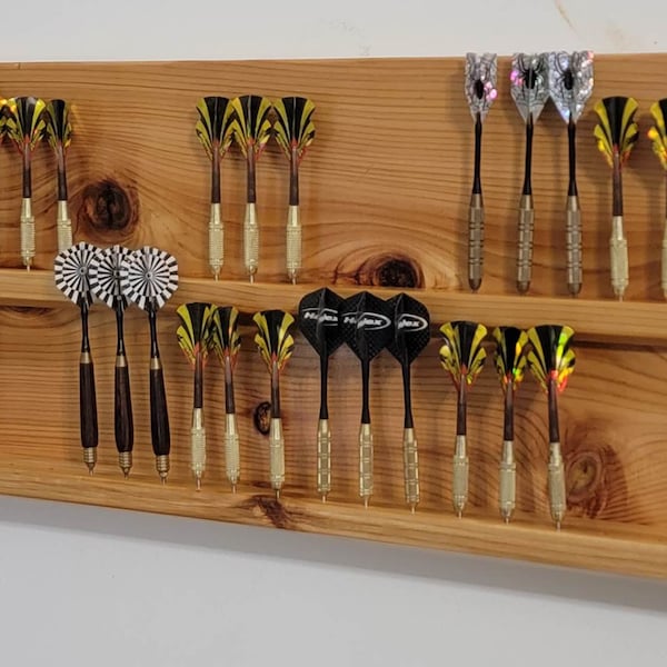 Deluxe Custom Dart Rack and Desktop Display Multiple Styles Light ...