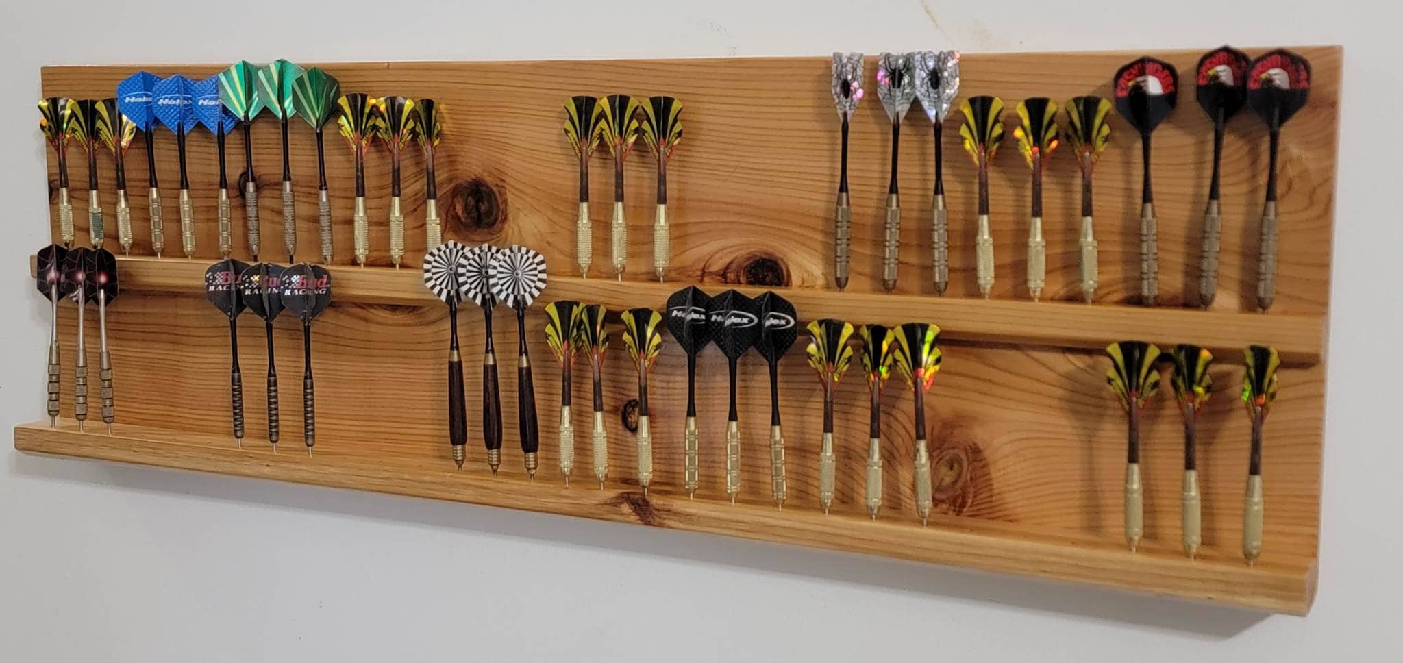 Super Deluxe - Custom 60 (sixty) Dart Display Rack - 20 (twenty) Sets ...