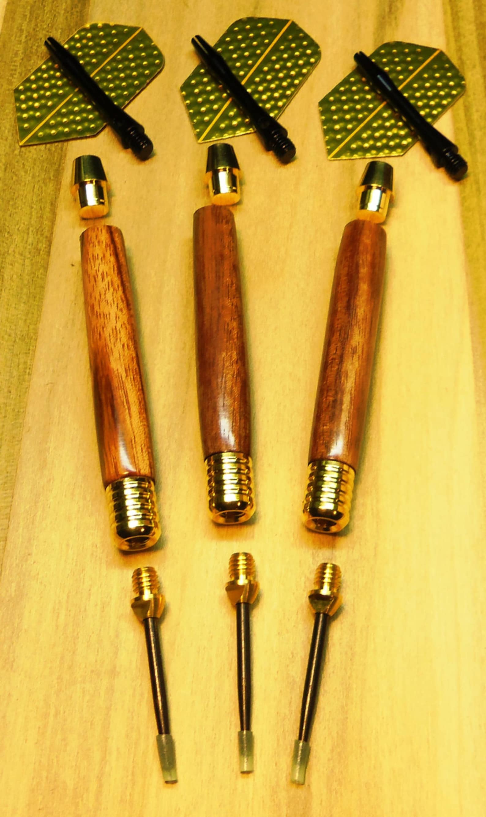 Custom Darts Hand Turned Hardwood Custom Weight - Etsy