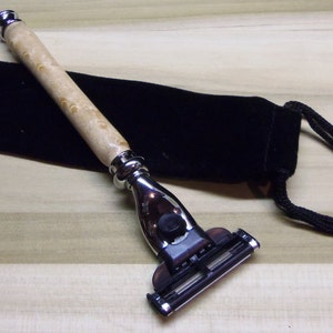Handmade Razor Shaving Kit Mach 3 Razor Shaving Handle. Gillette Mach 3 ...