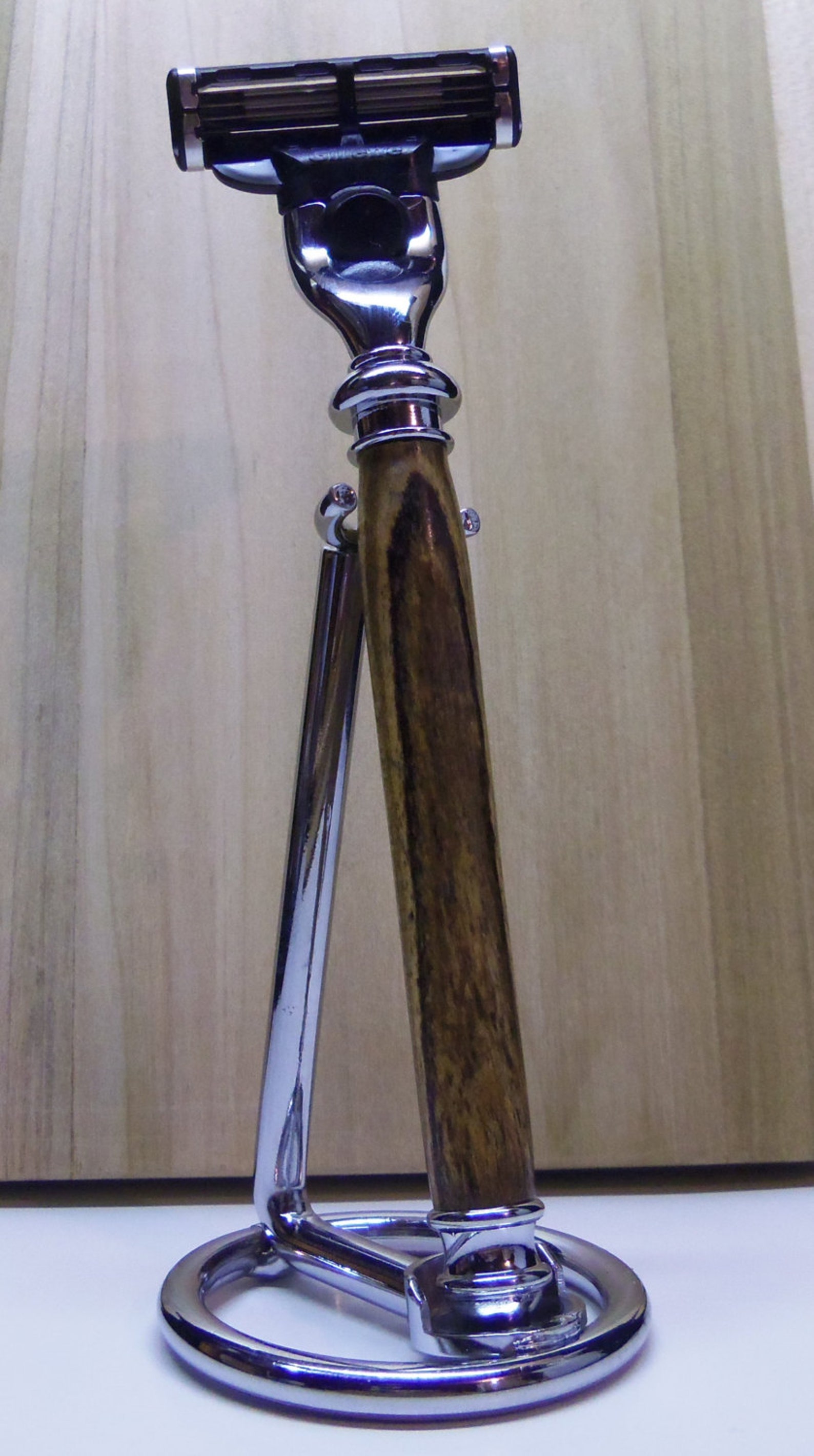 Handmade Razor Shaving Kit Mach 3 Razor Shaving Handle. - Etsy