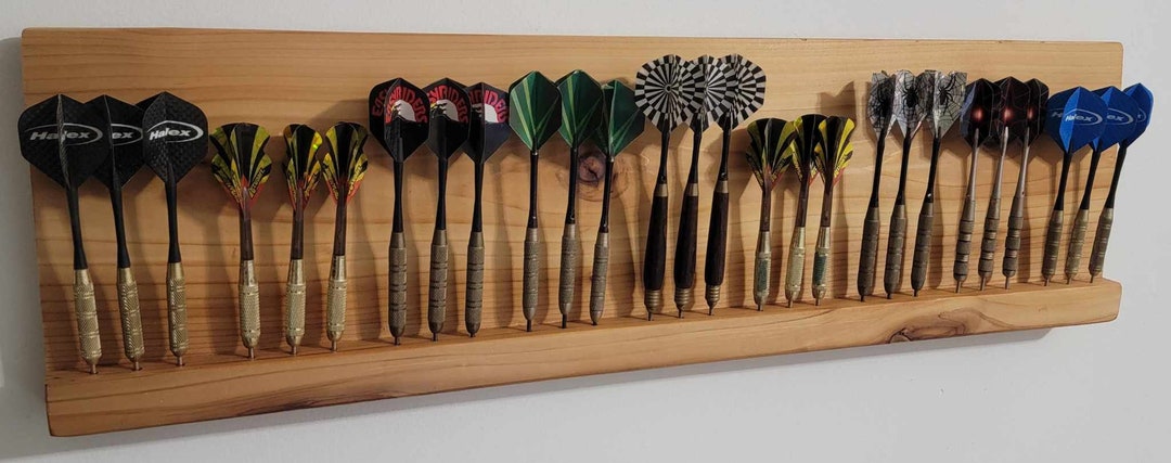 Super Deluxe - Custom Dart Display Rack - Single Row - 7 (seven) Set ...