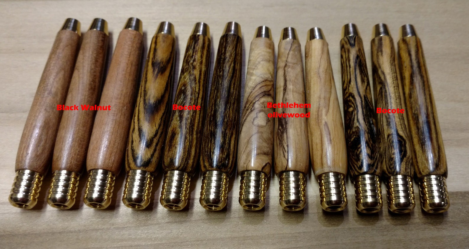 Hand Turned - Darts - Exotic Wood, Custom Weight, Precision Turned ...