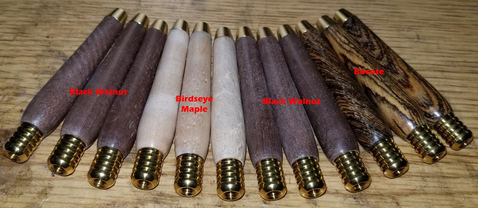 Hand Turned - Darts - Exotic Wood, Custom Weight, Precision Turned ...
