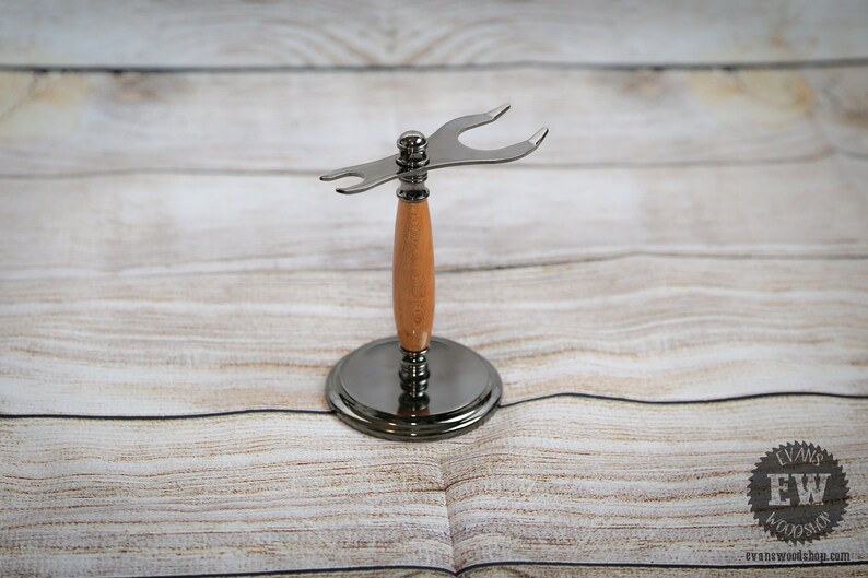 Handmade Shaving Stand Birdseye Maple Wood Safety Razor - Etsy