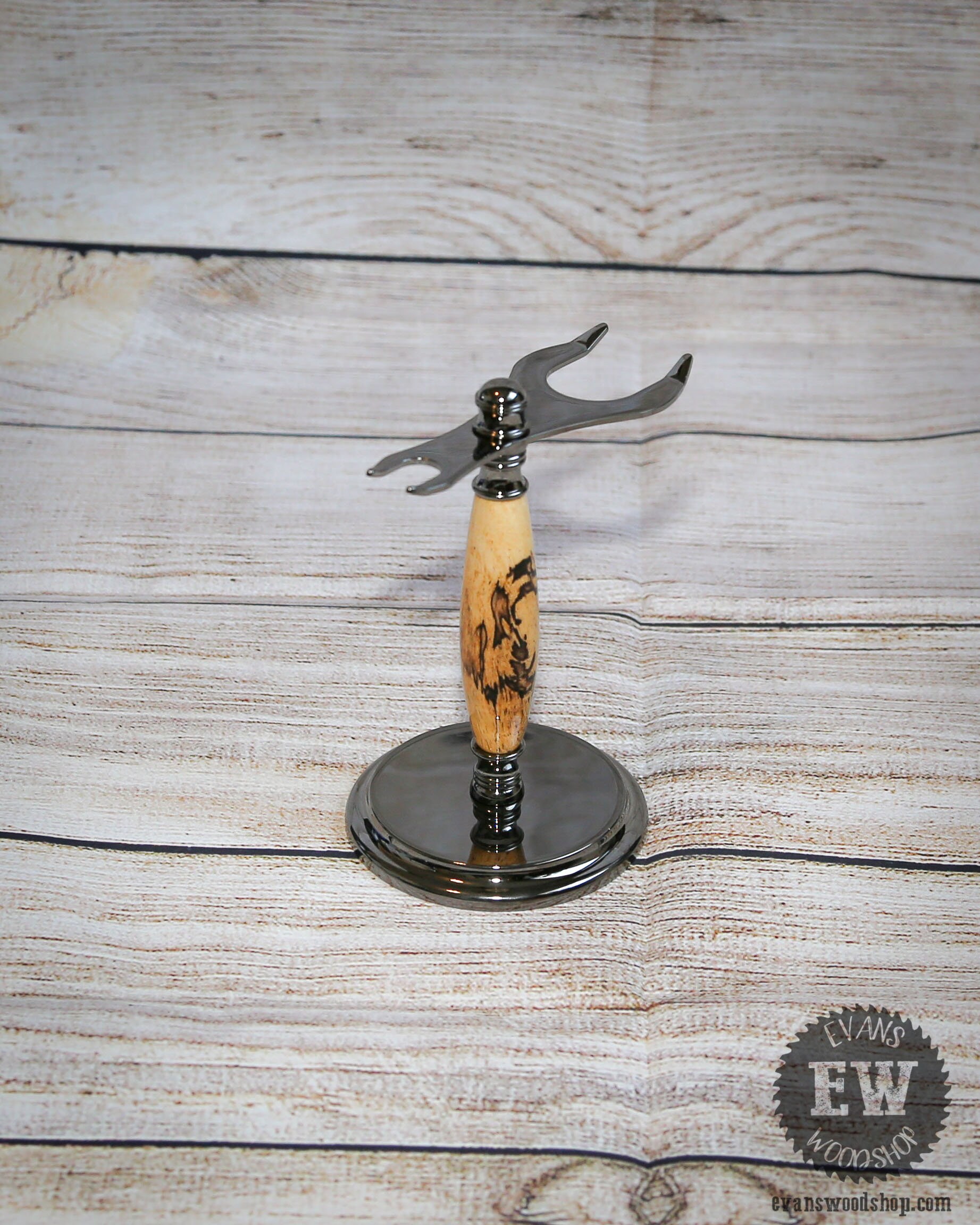 Handmade Shaving Stand Spalted Tamarind Wood Razor Stand - Etsy