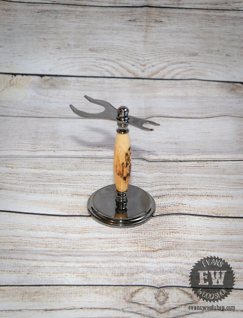 Handmade Shaving Stand Spalted Tamarind Wood Razor Stand - Etsy