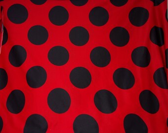 Large Dot Knit Fabric - Etsy