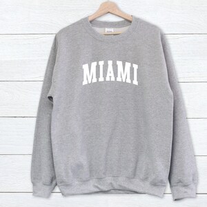 Miami Sweatshirt - Florida Sweatshirt - Miami Shirt - Florida Shirt ...