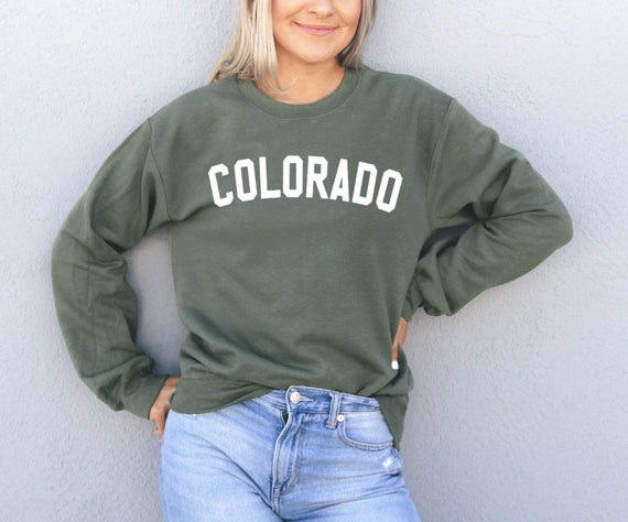 Colorado Sweatshirt Colorado Sweater Colorado Shirt | Etsy
