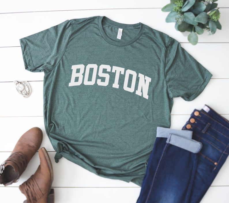 Boston Shirt, Boston College T-shirt, Boston Massachusetts ...