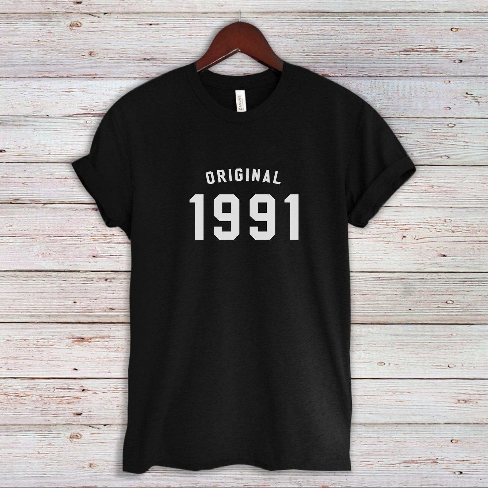 Original 1991 T-shirt - 1991 Birthday T-shirt - 90s Shirt - 90s ...