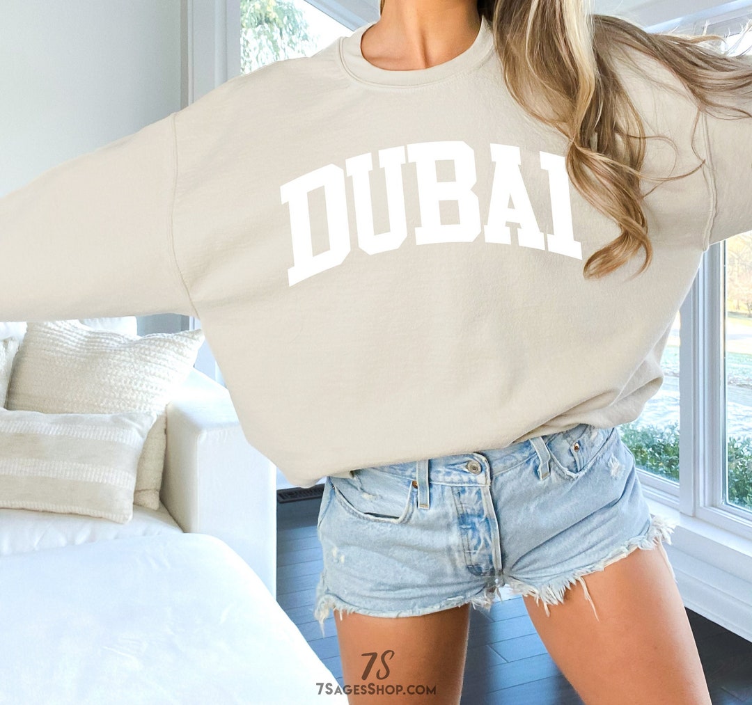 Dubai Sweatshirt, Dubai Shirt, Dubai Sweater Gift, Unisex Soft Crewneck ...