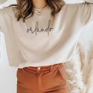 Orlando Sweatshirt, Florida Sweater, Orlando Shirt, Orlando Souvenir ...