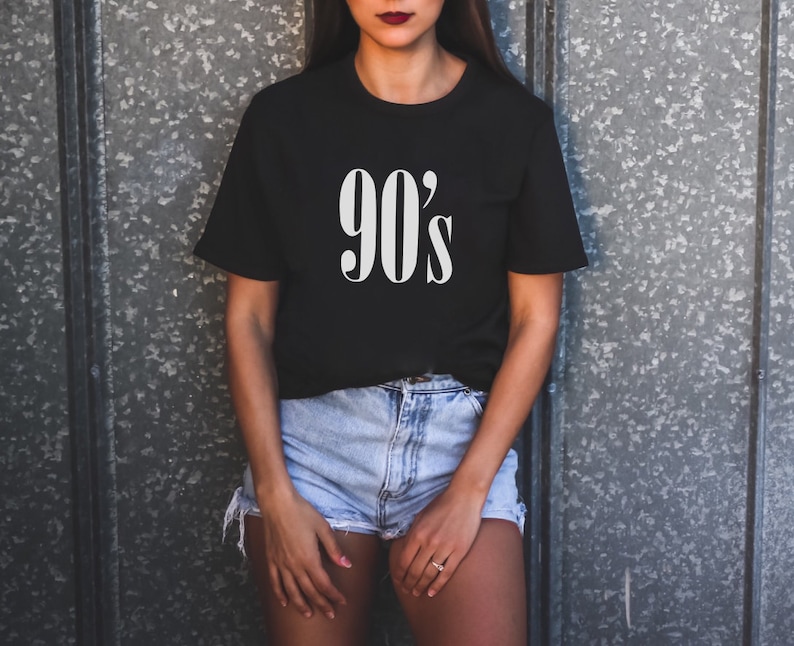 90s T-Shirt Nineties Shirt Vintage 90s Style Tshirt | Etsy