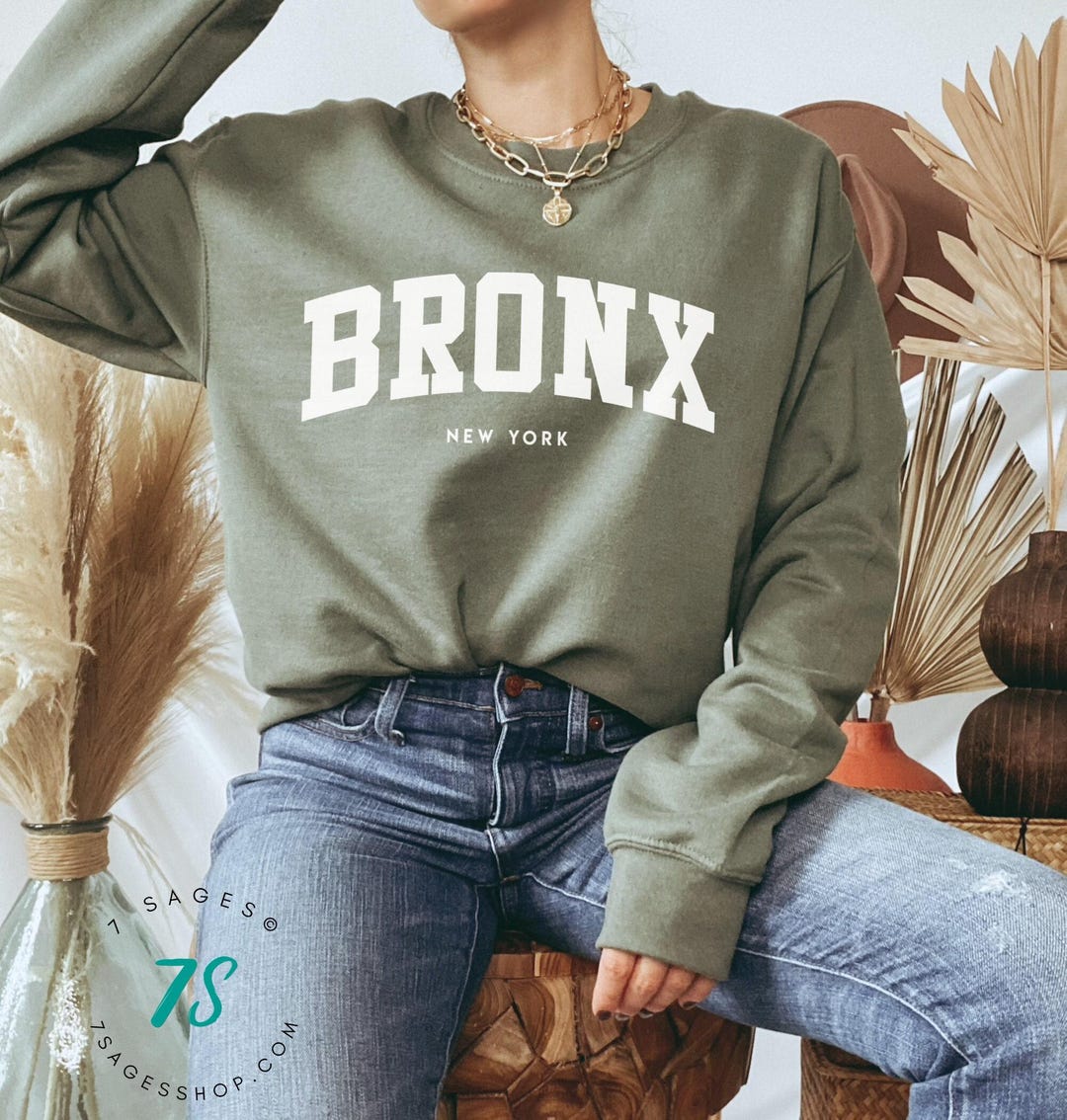 Bronx New York Sweatshirt, New York Sweater, the Bronx NYC Shirt, New ...