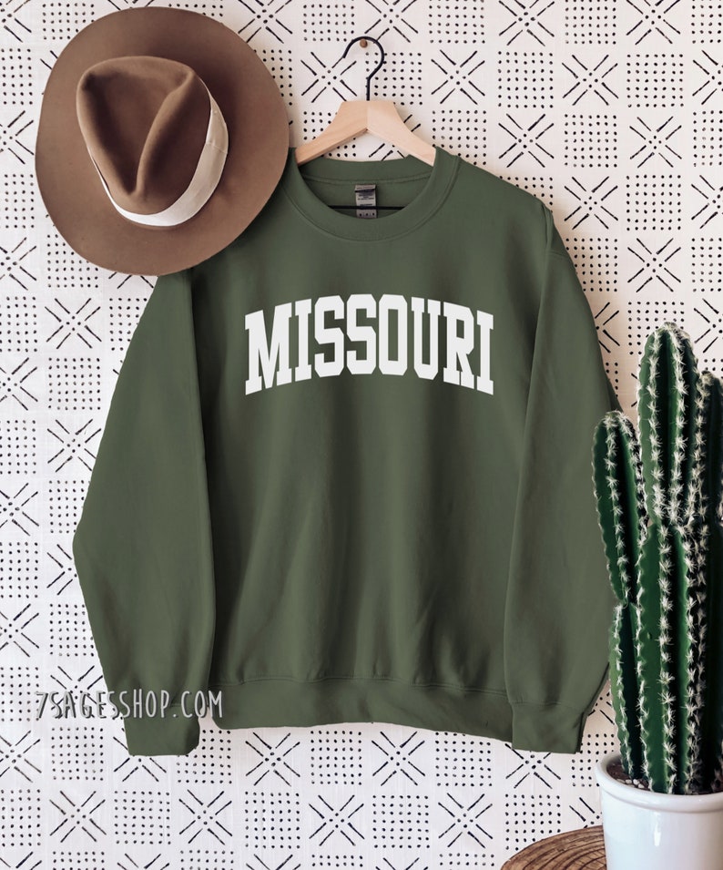 Missouri Sweatshirt Missouri State University Sweater | Etsy