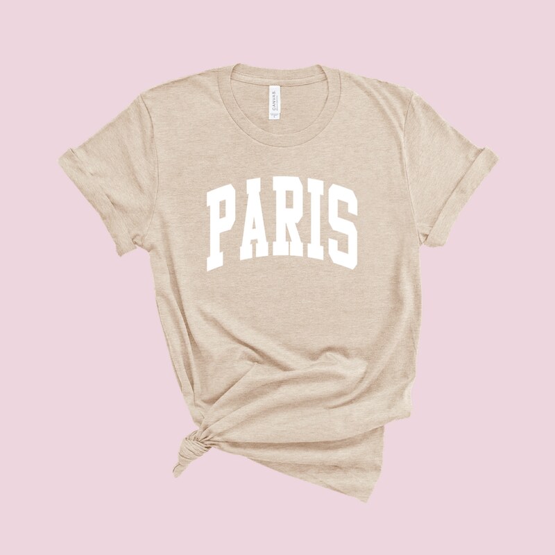 Paris Tshirts - Etsy