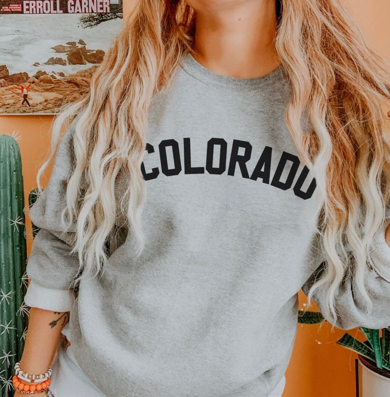 Colorado Sweatshirt Colorado Sweater Colorado Shirt | Etsy