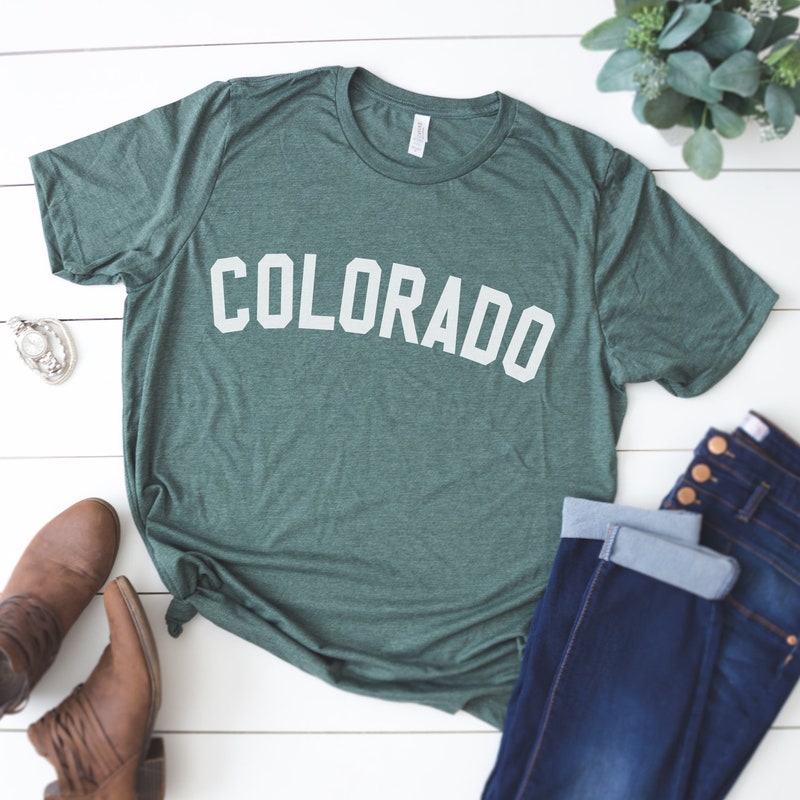 Colorado T Shirt - Etsy