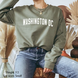 Washington DC Sweatshirt, DC Shirt, Washington DC Gift Souvenir, Unisex ...