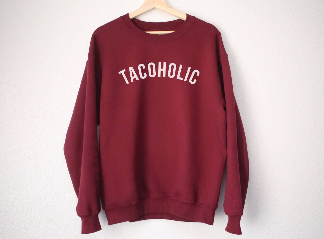Taco Sweatshirt Funny Taco Sweatshirt Taco Shirt | Etsy