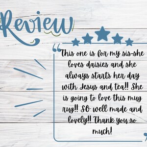 Christian Mug Rug Embroidered With Give Me Jesus, Yellow and White ...