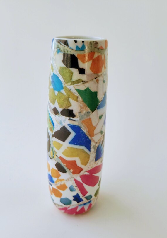 Vintage Antoni Gaudi Inspired Art Nouveau Bud Vase After Guell | Etsy