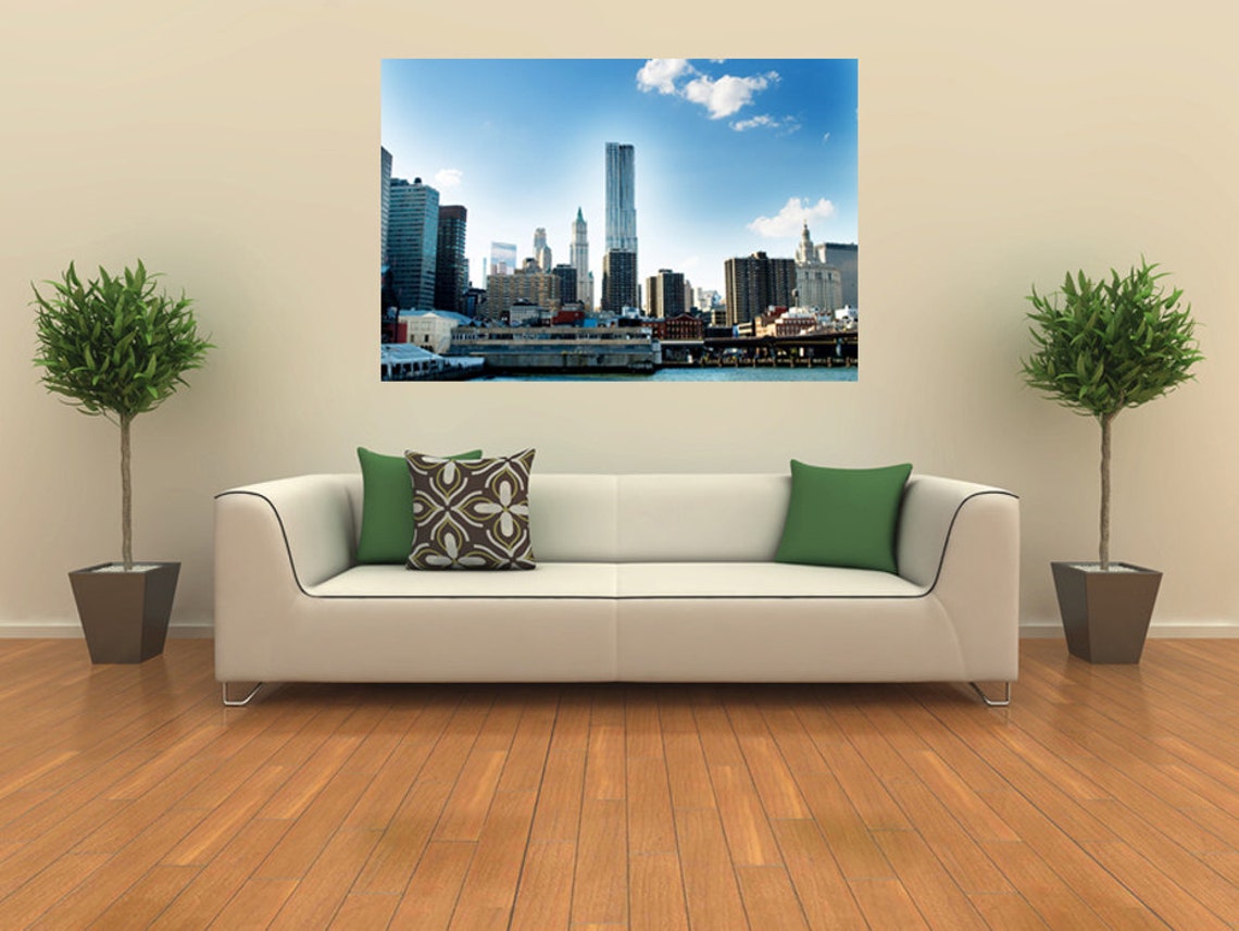 New York Wall Decal New York Skyline Wall Sticker Vinyl NY - Etsy