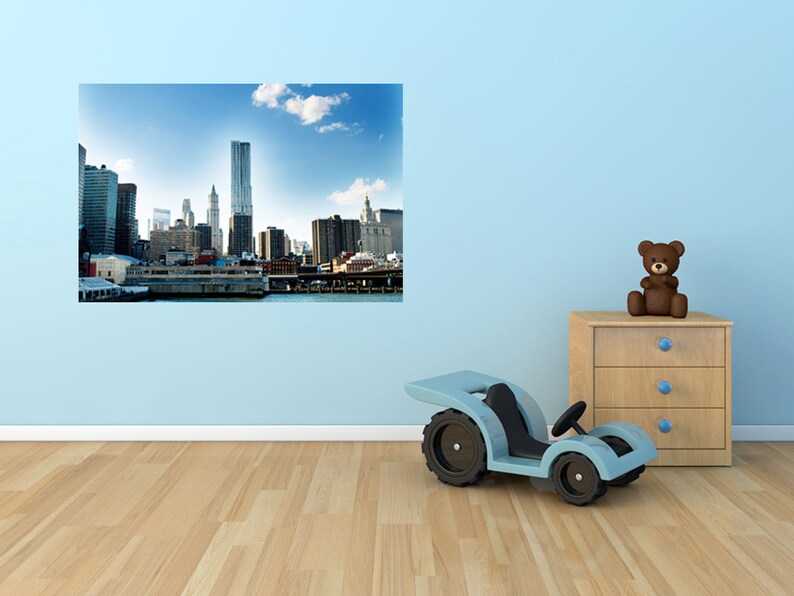 New York Wall Decal New York Skyline Wall Sticker Vinyl NY - Etsy