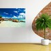 colorful beach decal vinyl blue beach poster wall decal