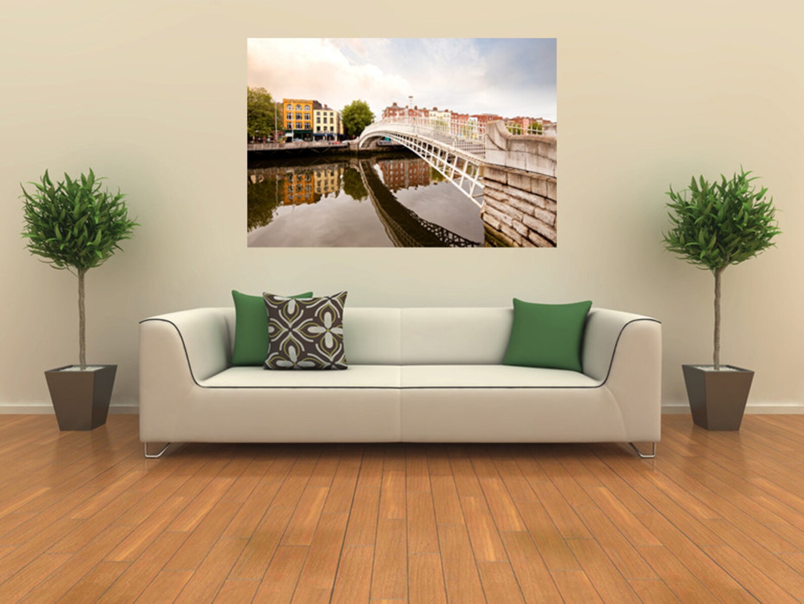 Hapenny Bridge Wall Decal Dublin Ireland Bridge Decal Vinyl | Etsy