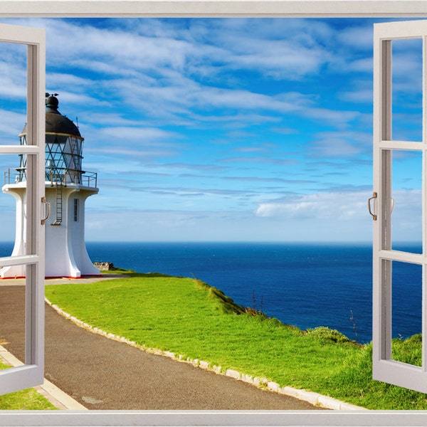 Lighthouse Decal - Etsy