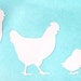 CHICKEN FAMILY DECAL - Rooster - Hen - Chicks - Vinyl Car Decal ...