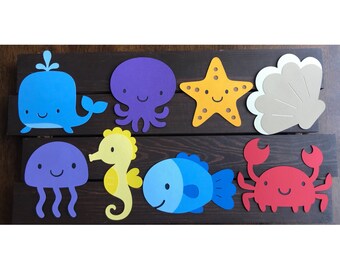 Under the sea cutout | Etsy