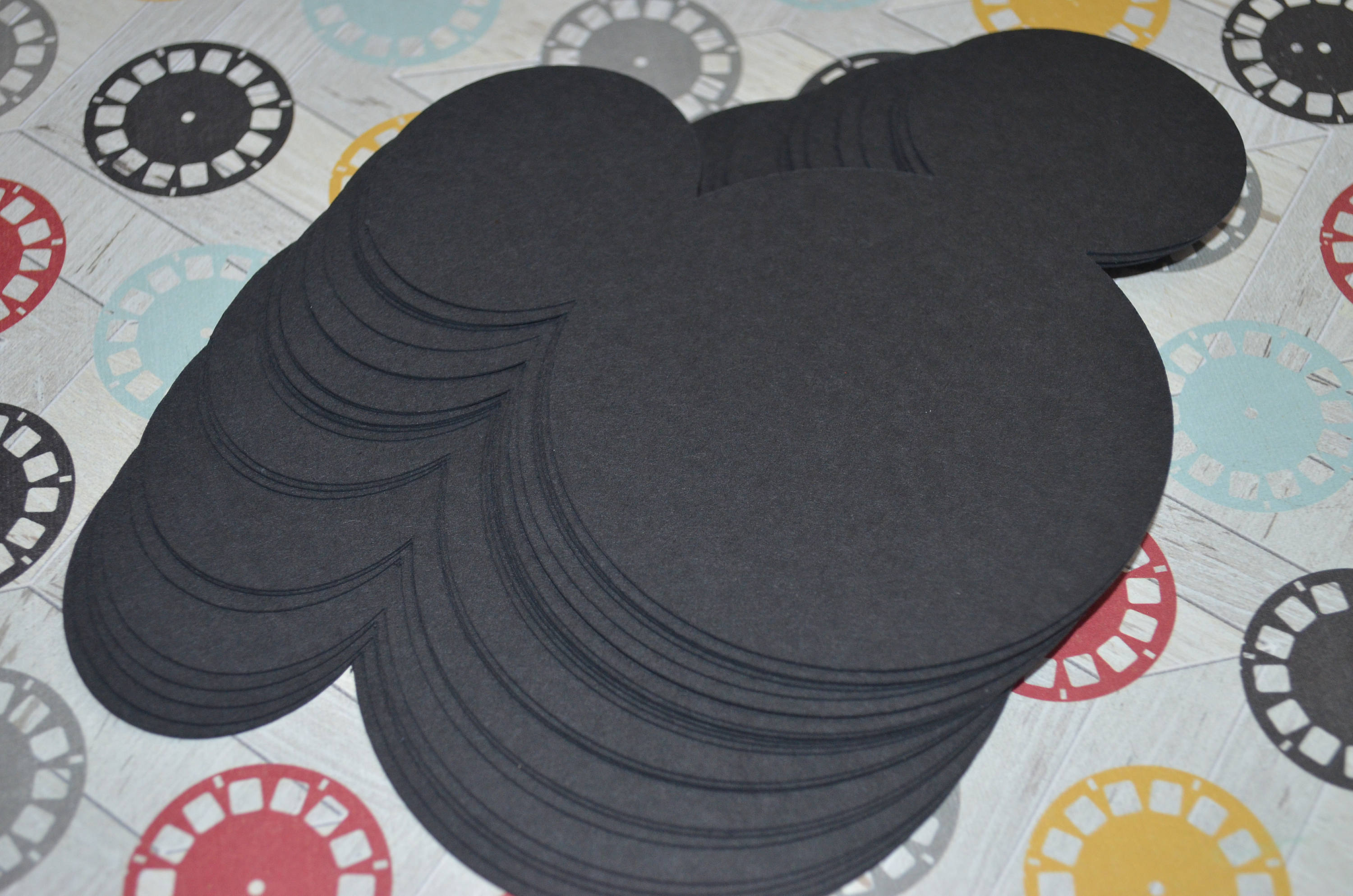 Mickey Mouse Head Die Cuts | Etsy