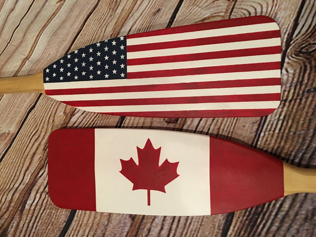 Oars Painted Flags Nautical Decor Country Flags - Etsy